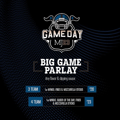 Happenings : MJ23 Sports Bar & Grill